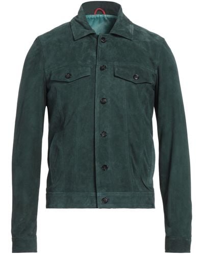 Green Isaia Jackets for Men | Lyst