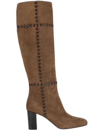 Brown Longchamp Boots for Women | Lyst