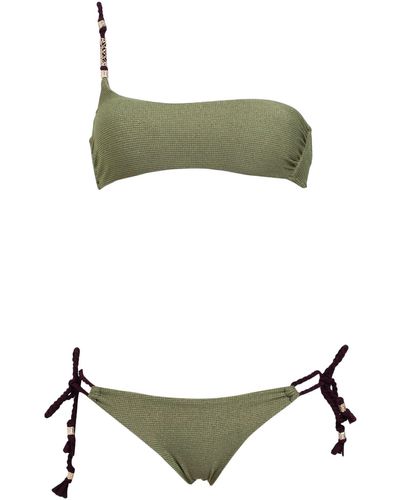Green Miss Bikini Beachwear And Swimwear Outfits For Women Lyst