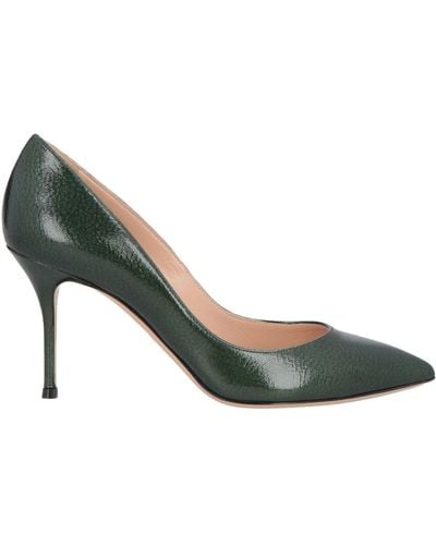 Dark Green Pump shoes for Women | Lyst