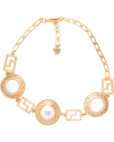 Metallic Versace Necklaces for Women | Lyst