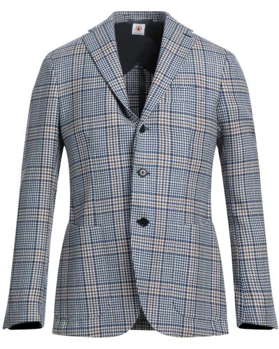 Blue Luigi Borrelli Napoli Jackets for Men | Lyst