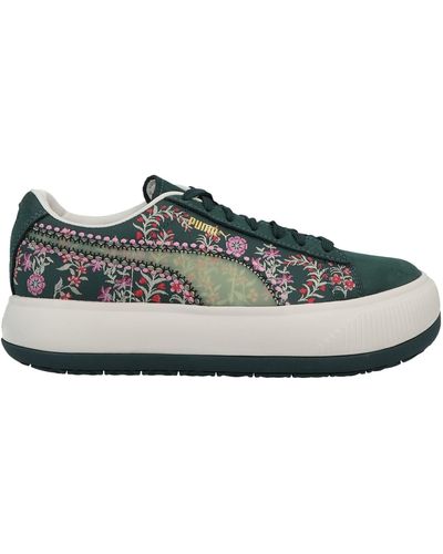 Green PUMA Sneakers for Women | Lyst