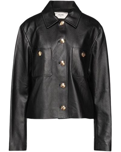 Black Celine Jackets for Women | Lyst