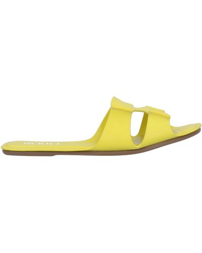 Yellow Rodo Flats for Women | Lyst