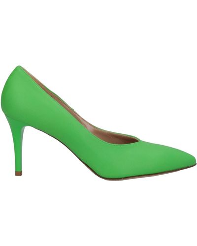 Green Loretta Pettinari Heels for Women | Lyst