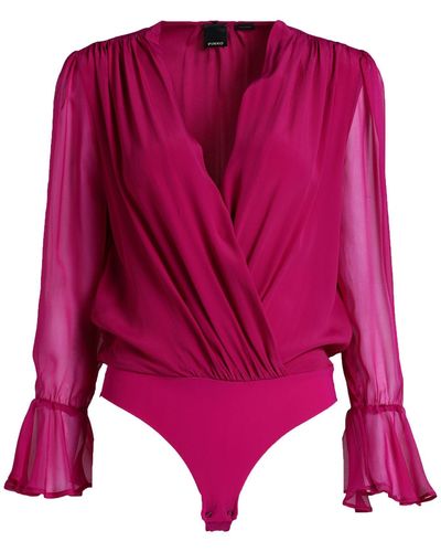 Pink Bodysuits for Women | Lyst