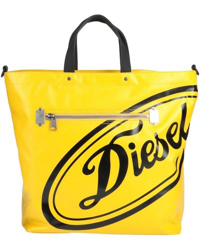 Yellow DIESEL Tote bags for Women | Lyst