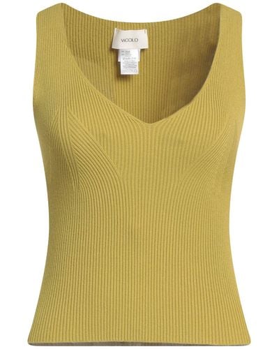 Yellow ViCOLO Tops for Women | Lyst
