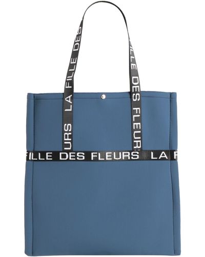 Blue La Fille Des Fleurs Tote bags for Women | Lyst