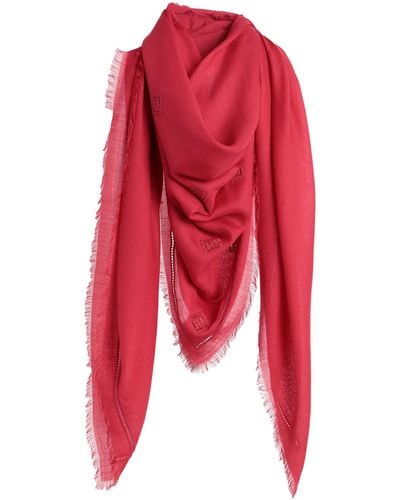 Red Fendi Scarves and mufflers for Women | Lyst