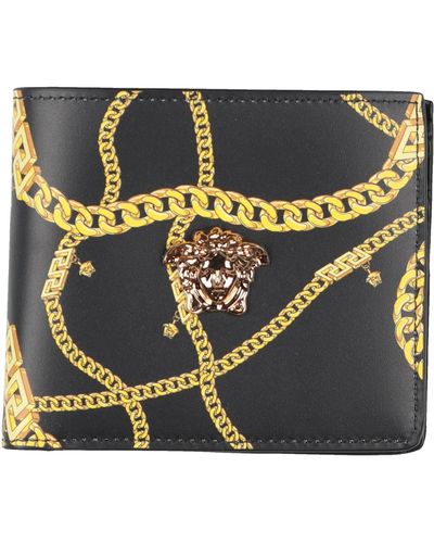 Blue Versace Wallets and cardholders for Men | Lyst