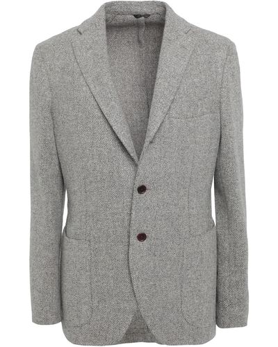 Gray Luigi Borrelli Napoli Jackets for Men | Lyst