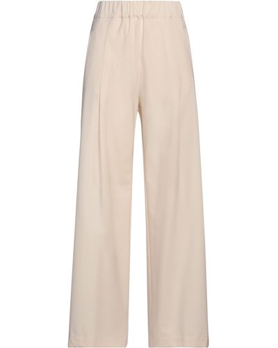 Ivory Pants for Women | Lyst