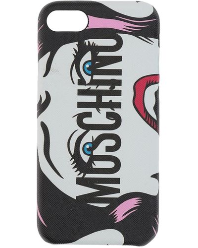 Black Moschino Phone cases for Women | Lyst