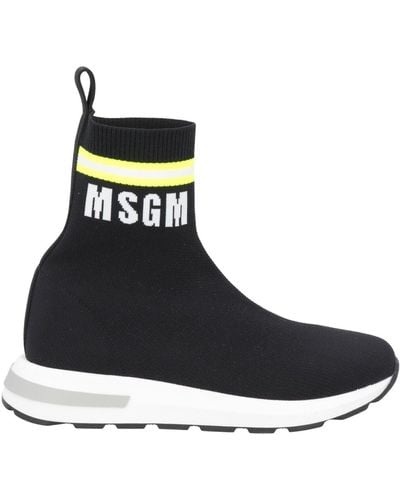 Black MSGM Sneakers for Women | Lyst