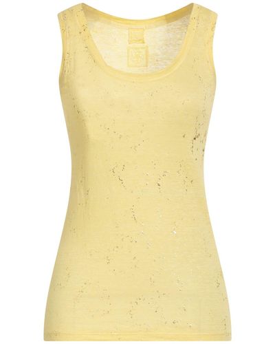 Yellow 120% Lino Tops for Women | Lyst