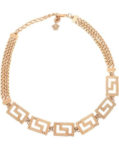 Metallic Versace Necklaces for Women | Lyst
