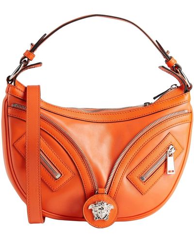 Orange Versace Bags for Women | Lyst