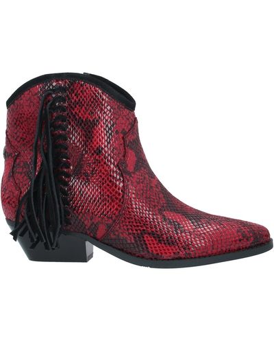 Red Guess Boots for Women | Lyst