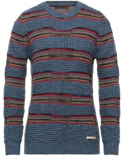 Blue Takeshy Kurosawa Knitwear for Men | Lyst