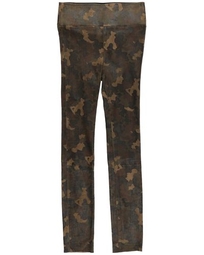 Green SPRWMN Pants, Slacks and Chinos for Women | Lyst
