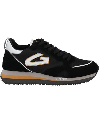 Black Alberto Guardiani Sneakers for Men | Lyst