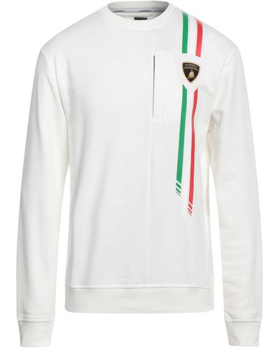 White Automobili Lamborghini Activewear for Men | Lyst