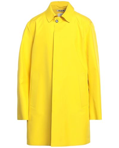 Yellow Long coats and winter coats for Men | Lyst