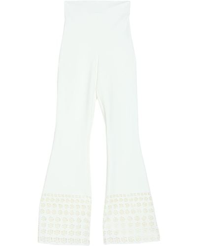 White La Petite Robe Di Chiara Boni Pants for Women | Lyst