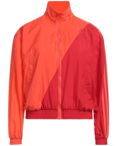 Red adidas Originals Jackets for Women | Lyst