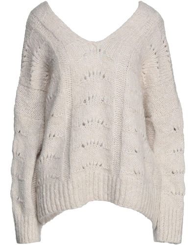 Natural Soallure Sweaters and knitwear for Women | Lyst