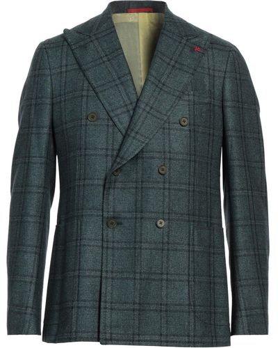 Green Isaia Jackets for Men | Lyst