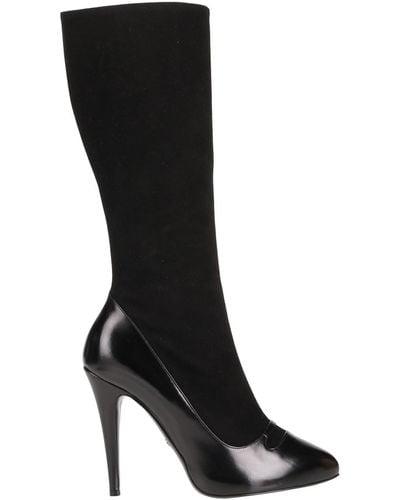 Black Longchamp Boots for Women | Lyst