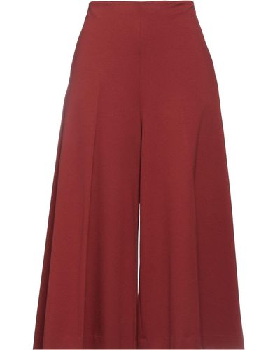 Red MEIMEIJ Pants for Women | Lyst
