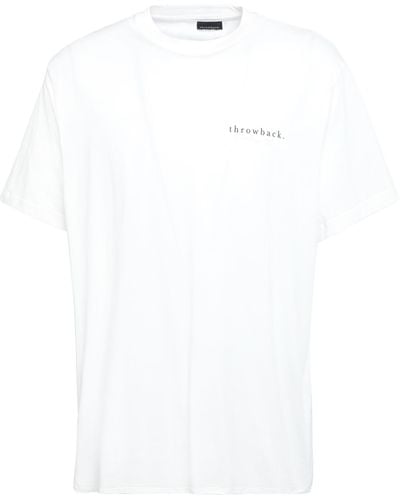 White Throwback. T-shirts for Men | Lyst