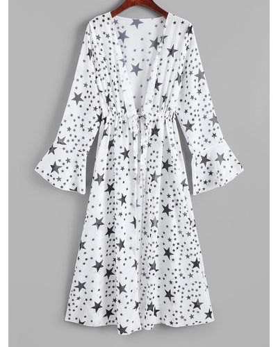 Long White Kimono for Women - Up to 71% off | Lyst