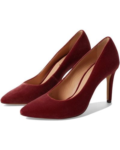 Red COACH Heels for Women | Lyst