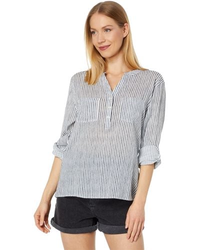 Blue Carve Designs Tops for Women | Lyst