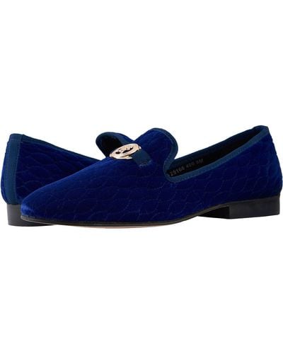 Blue Stacy Adams Slip-on shoes for Men | Lyst