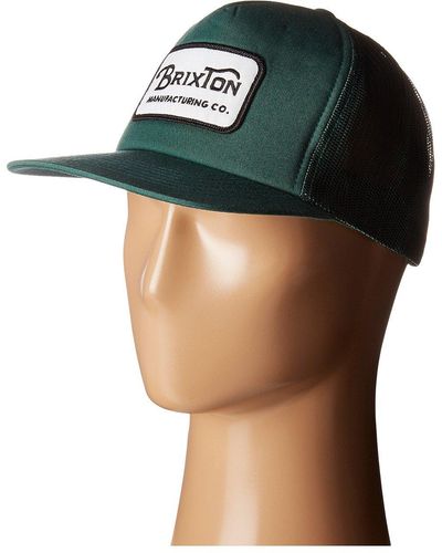 Green Brixton Hats for Men | Lyst