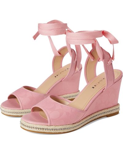 COACH Wedge sandals for Women | Online Sale up to 40% off | Lyst