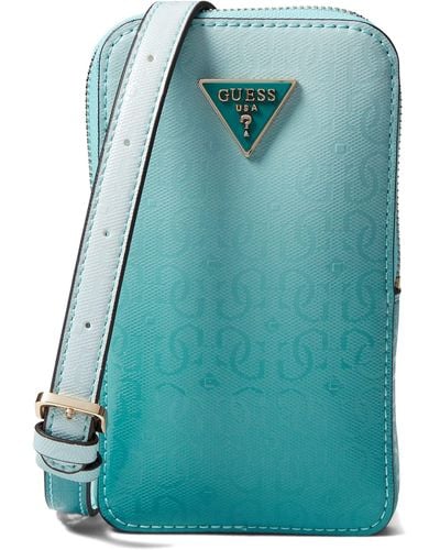 Blue Guess Crossbody bags and purses for Women | Lyst