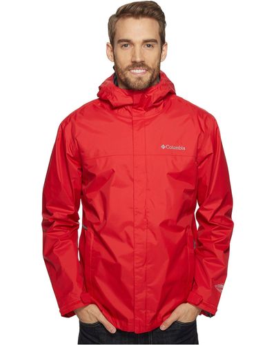 Red Columbia Jackets for Men | Lyst