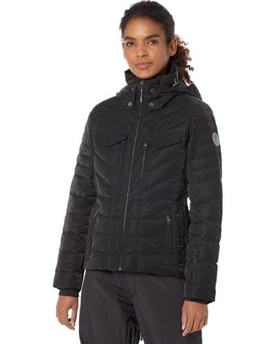 Black Obermeyer Jackets for Women | Lyst