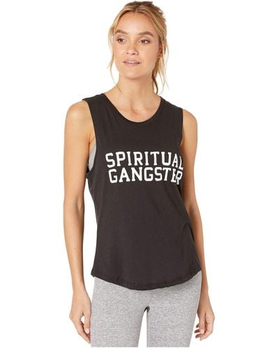 Black Spiritual Gangster Tops for Women | Lyst