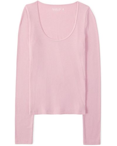 Pink Abercrombie & Fitch Clothing for Women | Lyst