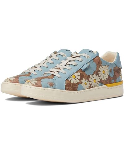 Blue COACH Sneakers for Women | Lyst