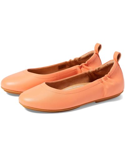 Orange Ballet flats and ballerina shoes for Women | Lyst