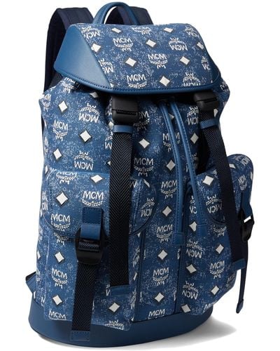 Blue Mcm Backpacks for Men - Up to 33% off | Lyst